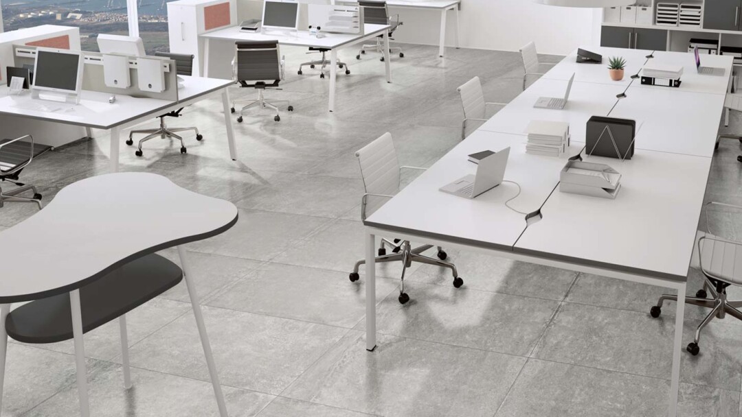 Maro Serie F - Teamarbeitsplatz für 4 Personen